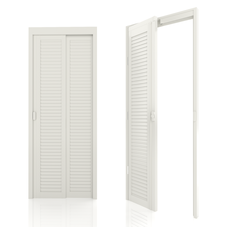 Slide and swing with top track - Louvres - Siong Door